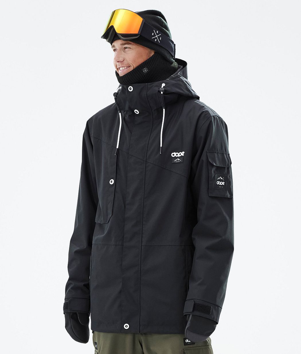 Dope Adept Skijacke Herren Black - Schwarz | Ridestore CH
