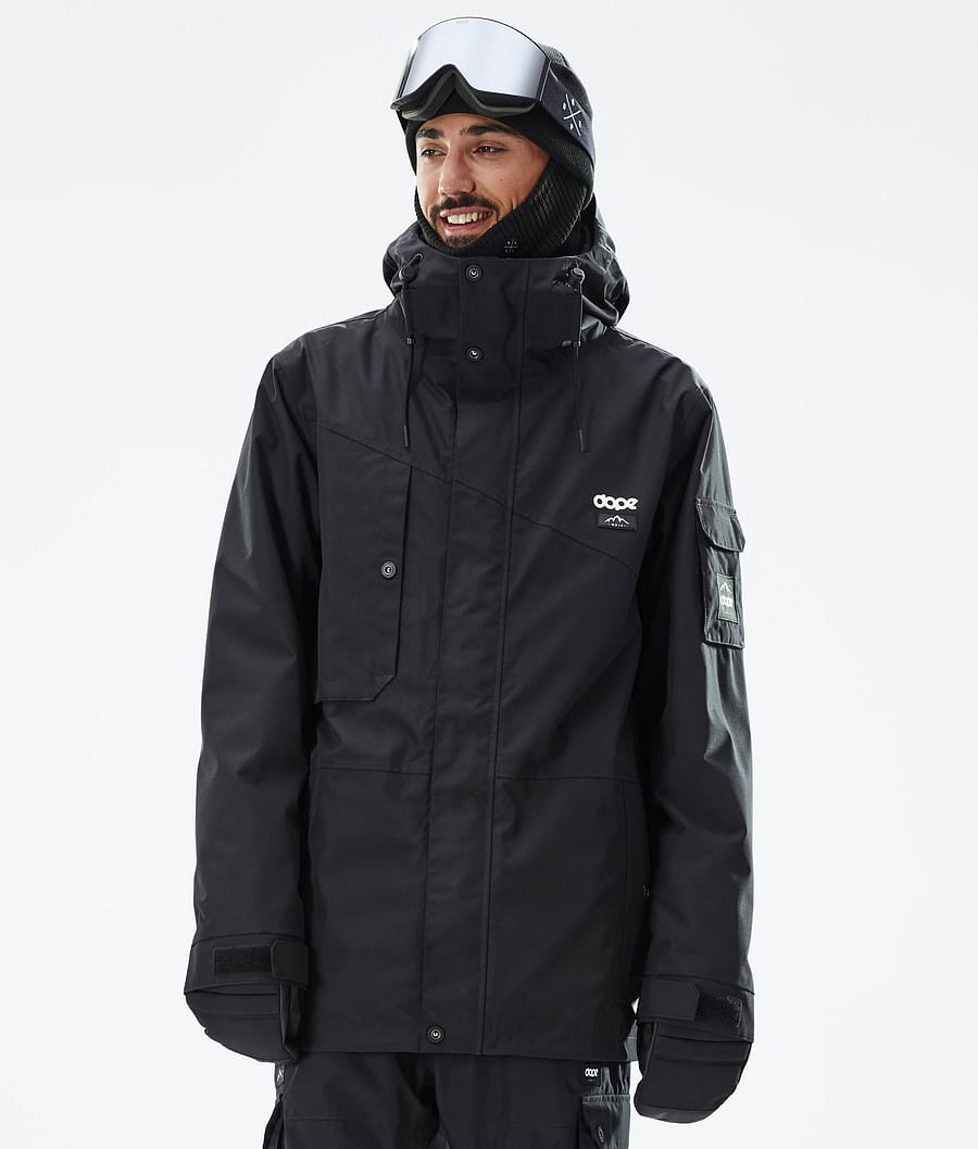 Dope Adept Snowboard Jacket Men Blackout | Ridestore UK