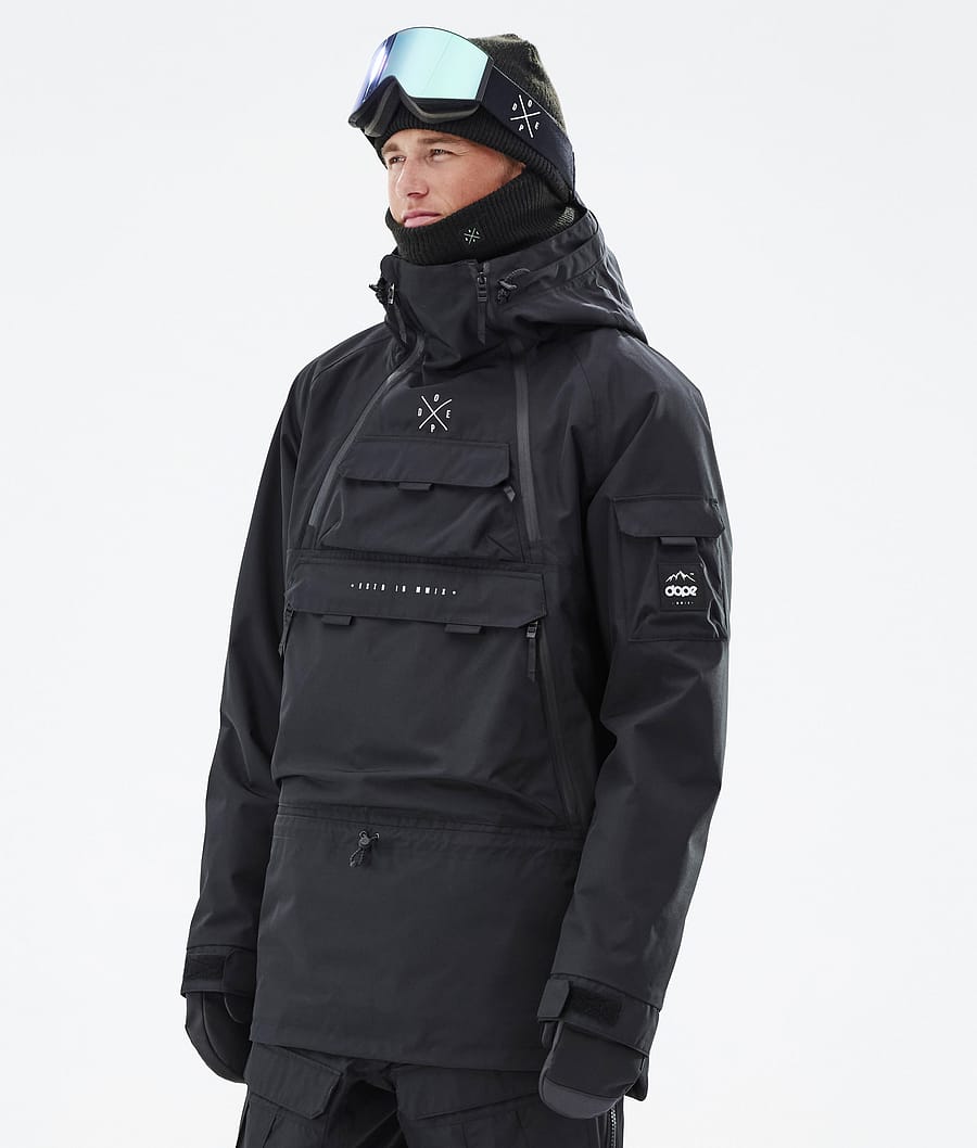 Dope Akin Men's Snowboard Jacket Black | Ridestore.com