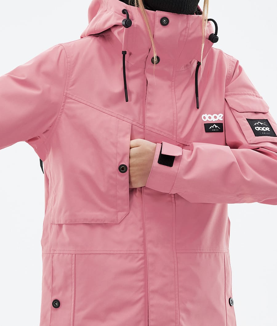 Dope Adept W Snowboard Jacket Women Pink | Ridestore UK