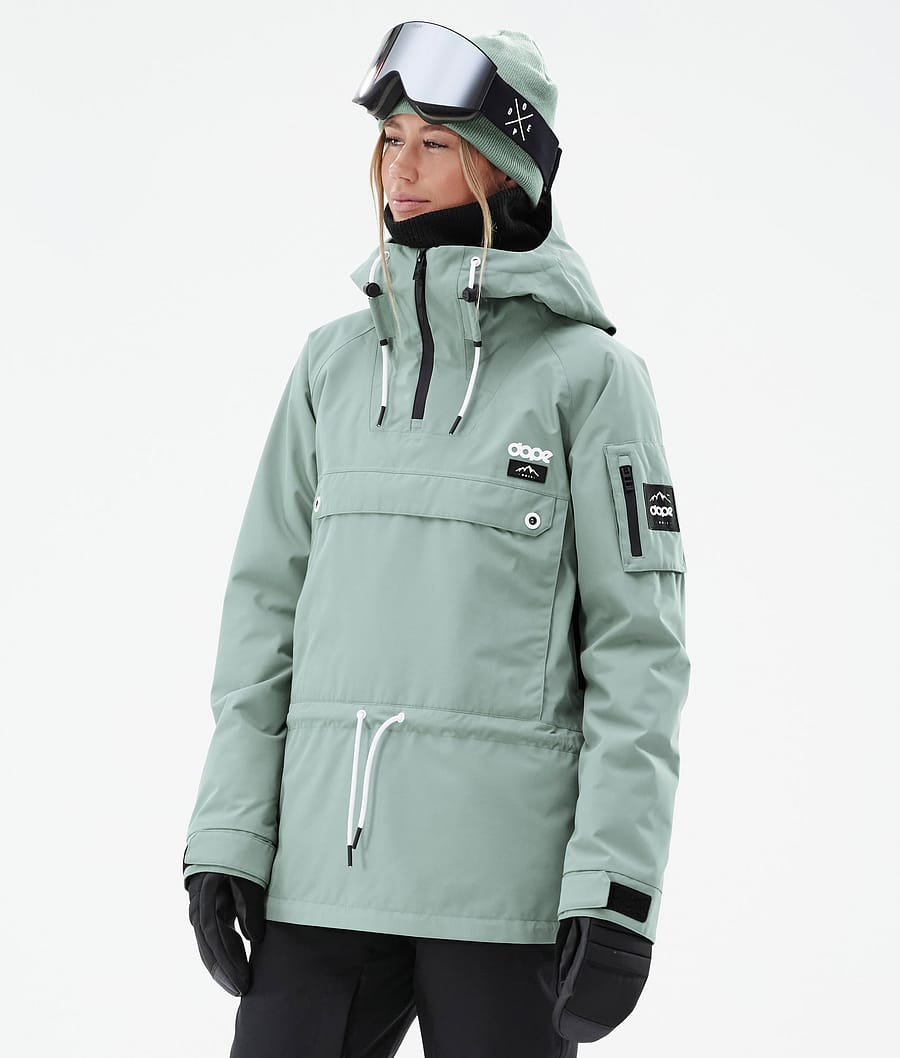 Dope Annok W Women's Snowboard Jacket Faded Green | Ridestore.com