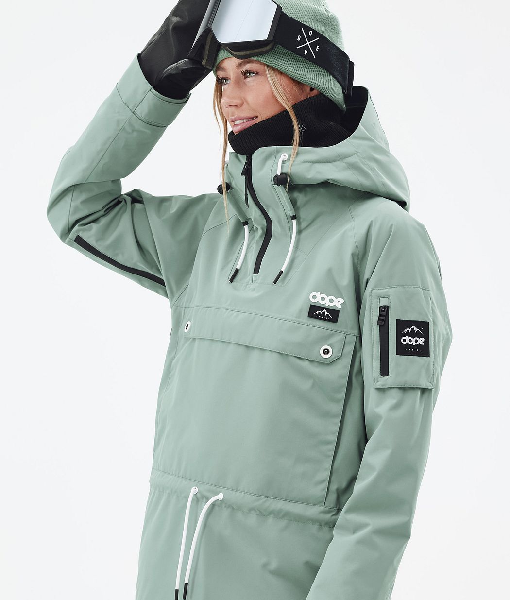 Dope Annok W Snowboard Jacket Women Faded Green | Ridestore.com