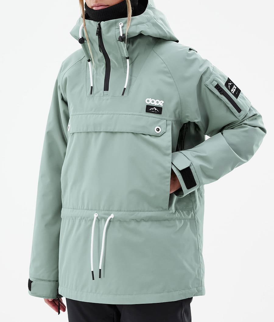 Dope Annok W Snowboard Jacket Women Faded Green | Ridestore.com