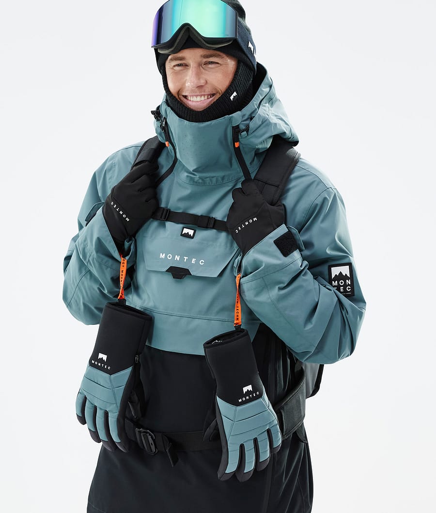 Montec Doom Snowboard Jacket Men Atlantic/Black | Ridestore.com