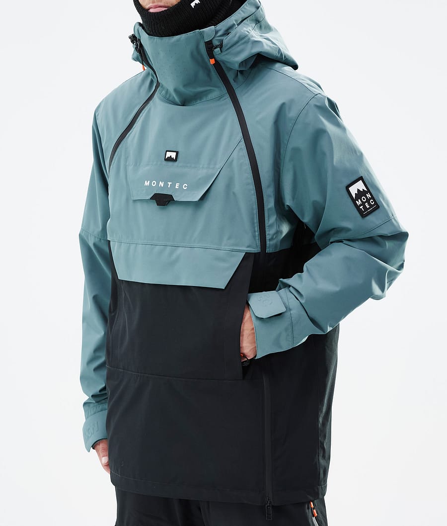 Montec Doom Men's Ski Jacket Atlantic/Black | Ridestore.com