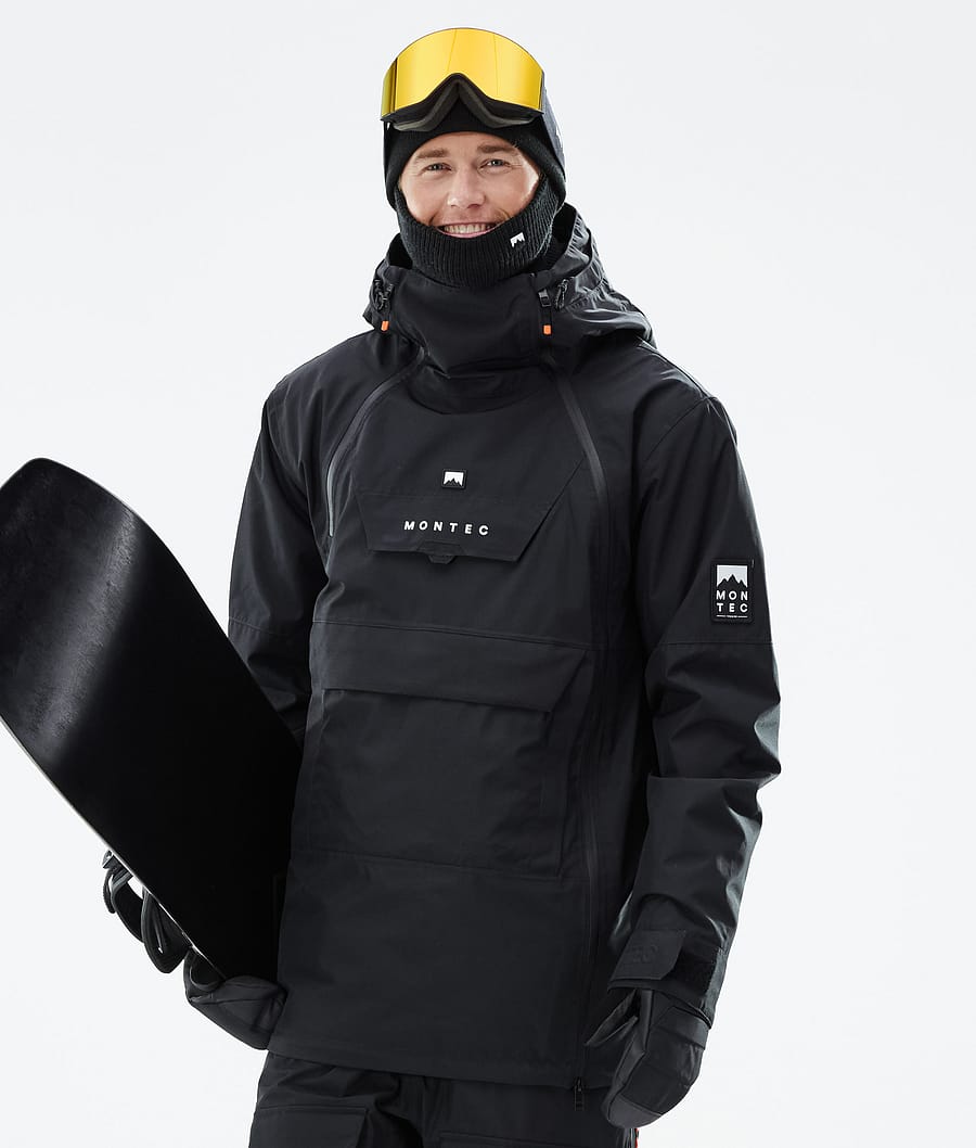 Dope Yeti Bunda na Snowboard Pánské Range Black - Černá | Ridestore.com