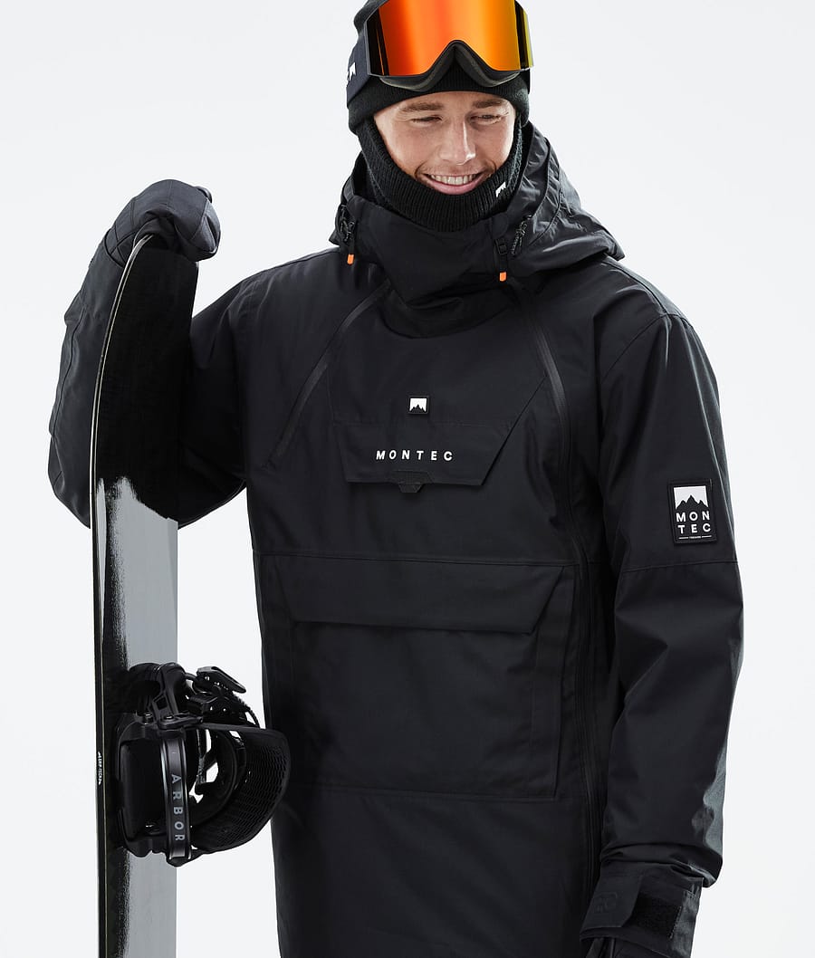 Montec Doom Snowboard Jacket Men Black | Ridestore.com