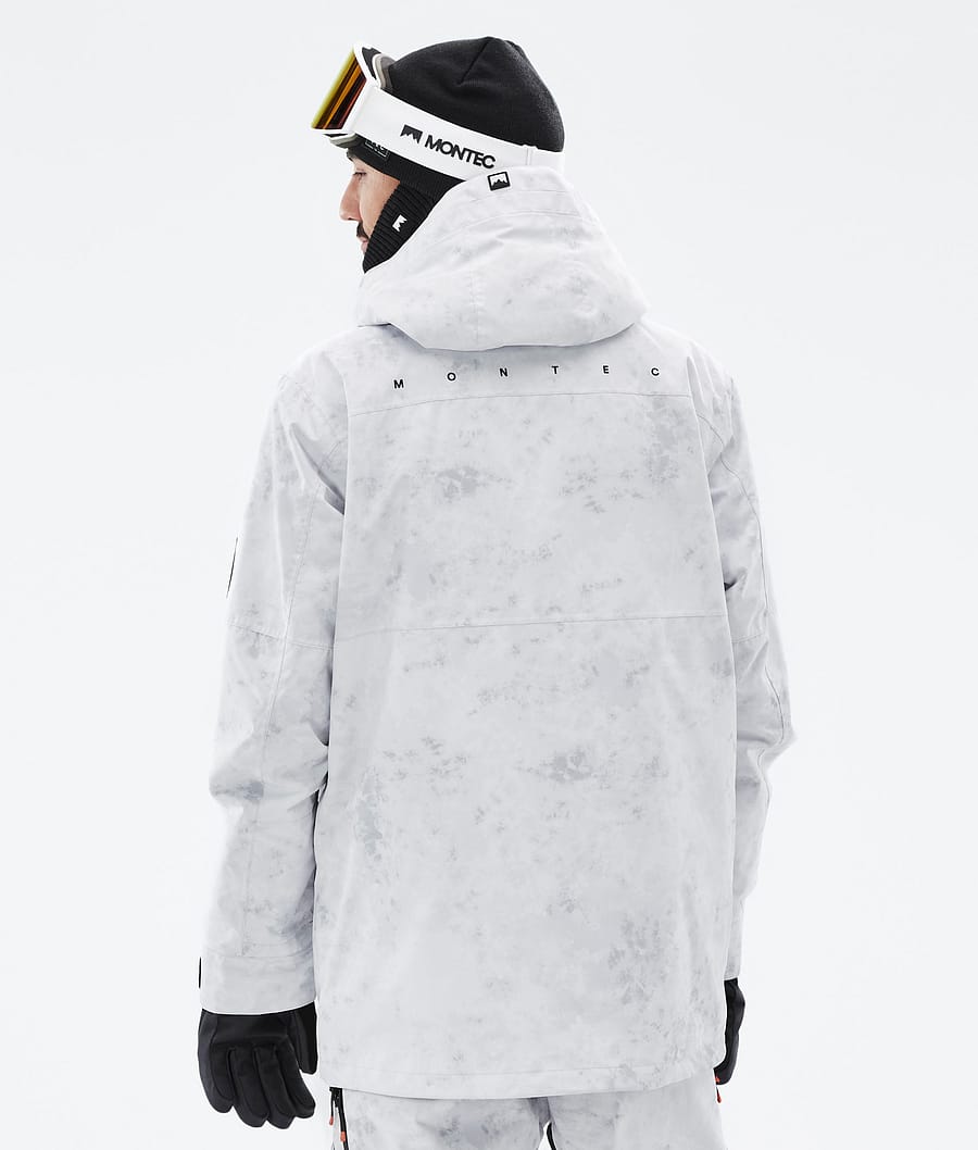 Montec Doom Snowboard Jacket Men White Tiedye | Ridestore.com