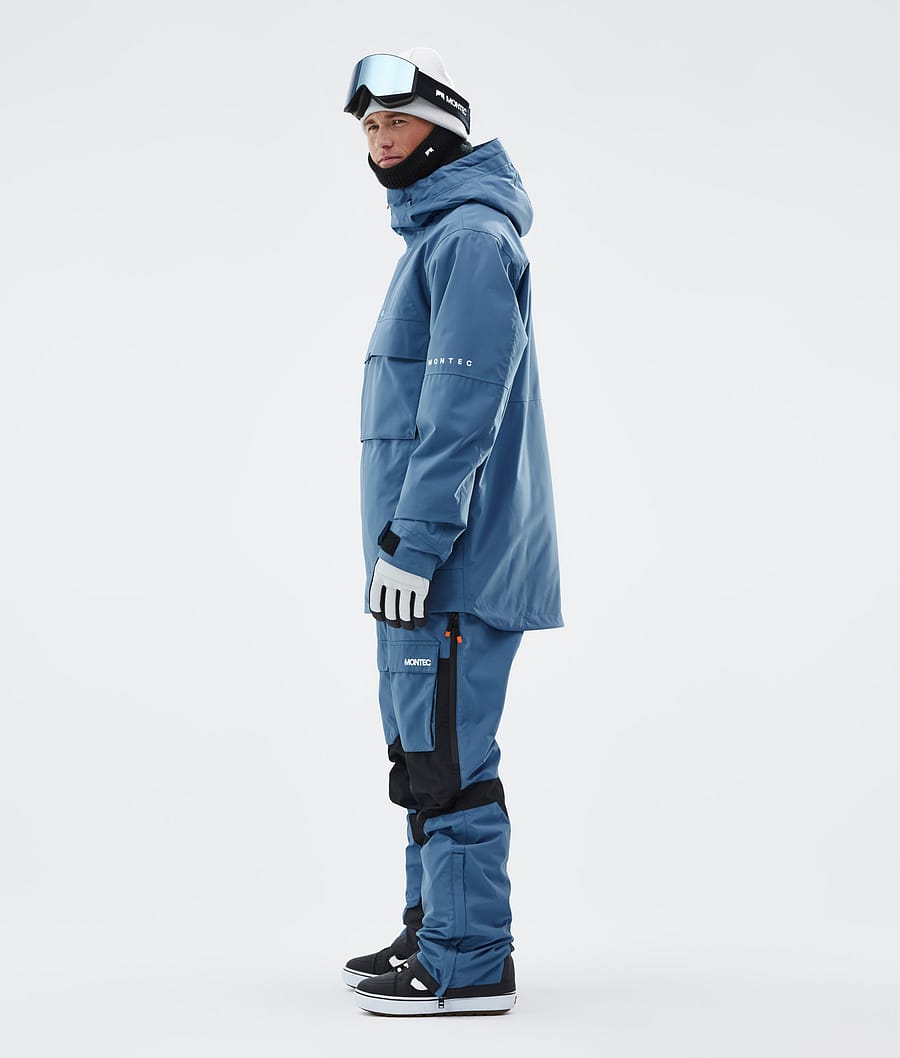 Montec Dune Men's Snowboard Jacket Blue Steel | Ridestore.com
