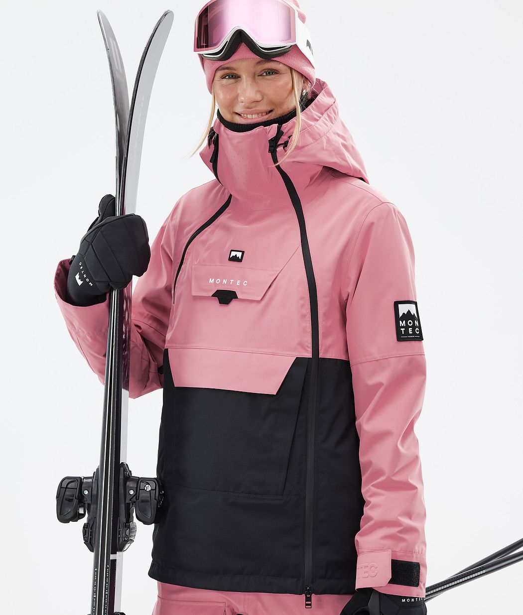 Montec Doom W Chaqueta Esquí Mujer Pink/Black - Rosa | Ridestore.com