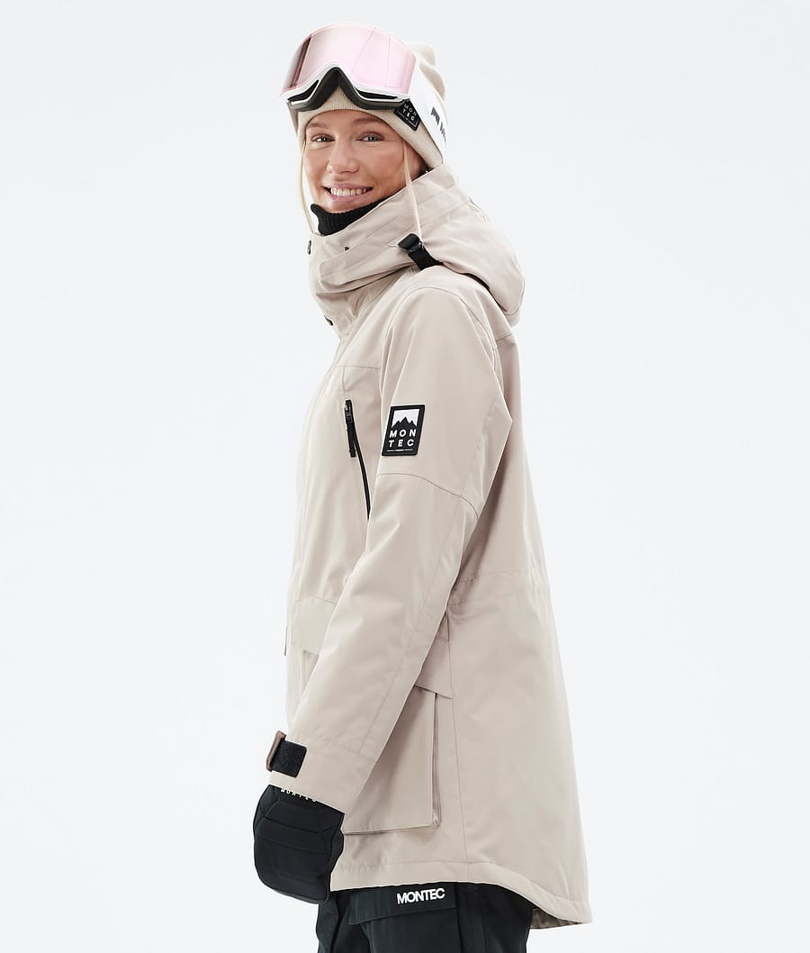 Montec Virago W Women's Snowboard Jacket Sand | Ridestore.com