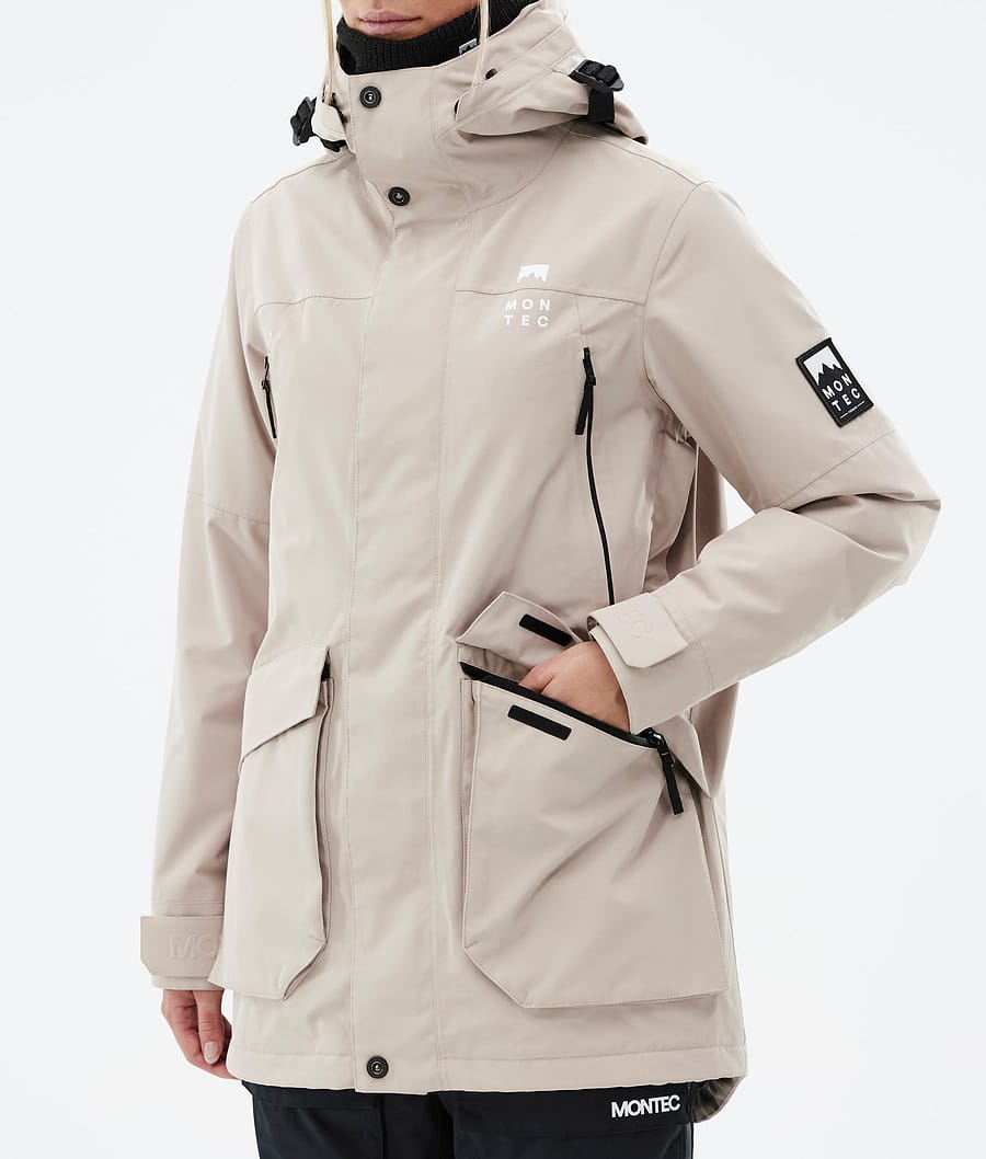Montec Virago W Women's Snowboard Jacket Sand | Ridestore.com