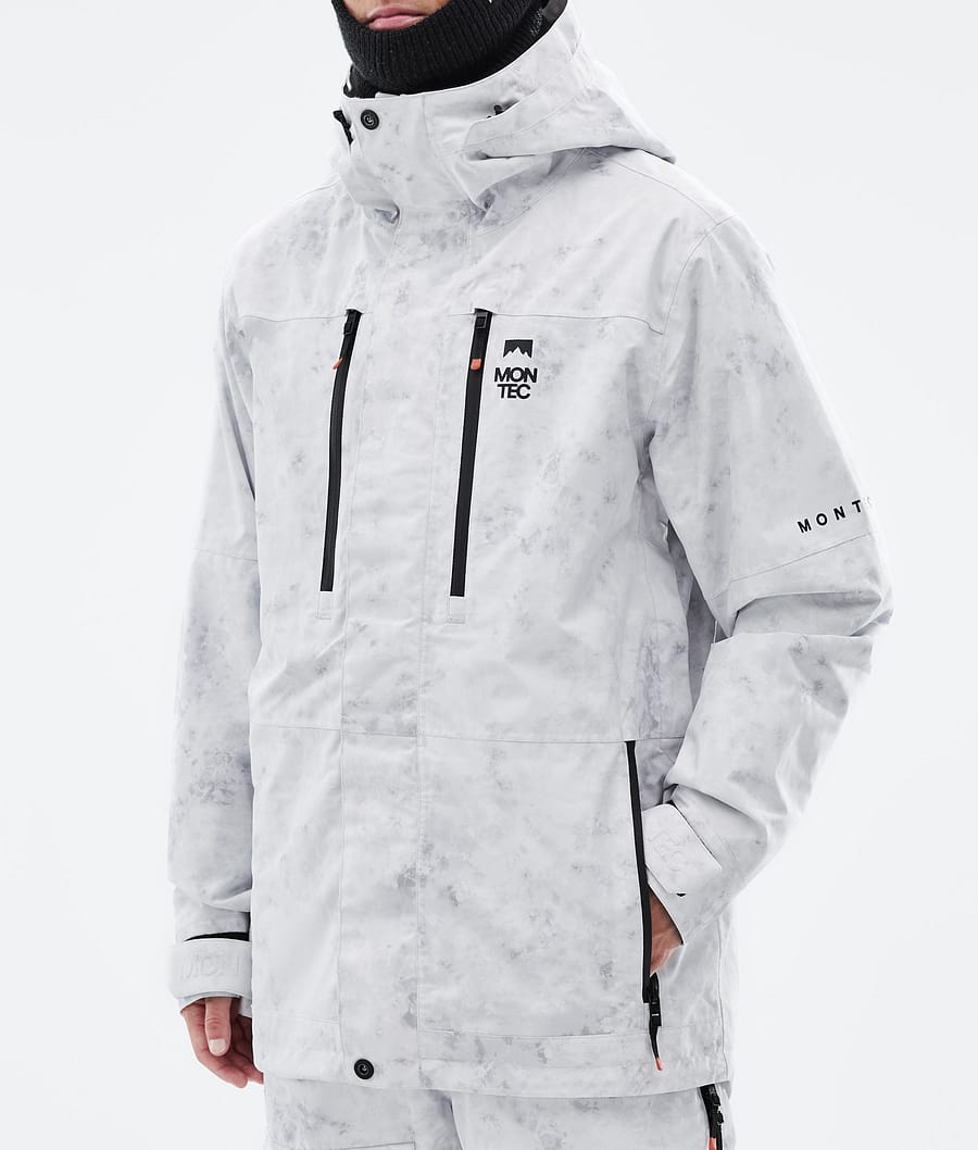 Montec Fawk Men's Ski Jacket White Tiedye | Ridestore UK