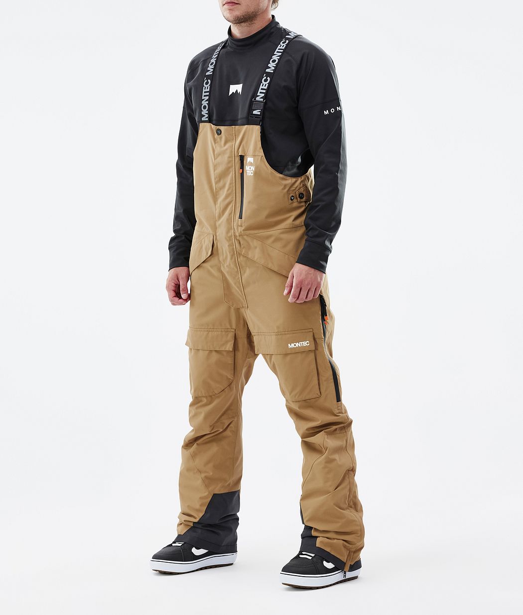 Montec Fawk Snowboard Pants Men Gold | Ridestore.com