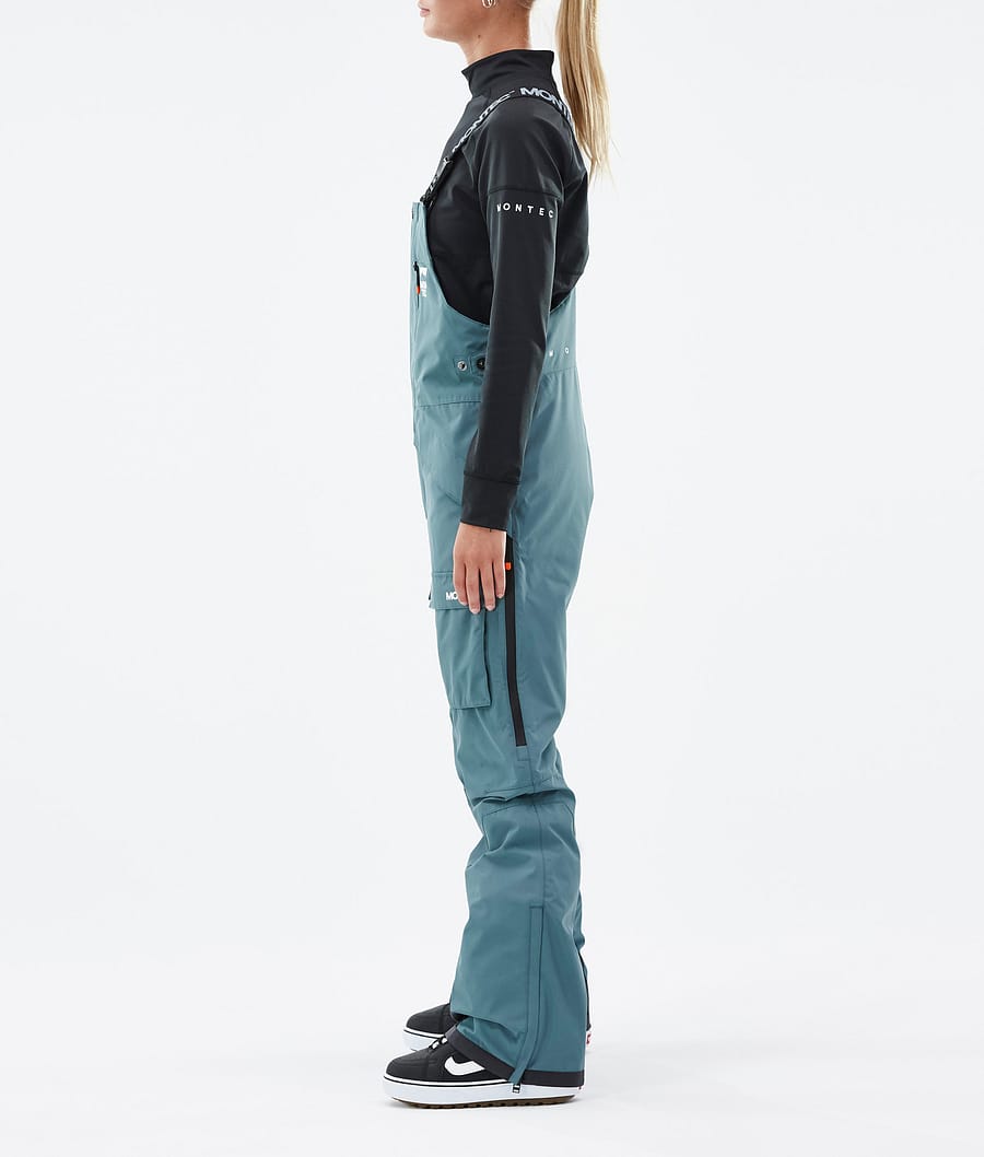 Montec Fawk W Snowboard Broek Dames Atlantic - Groen | Ridestore.com