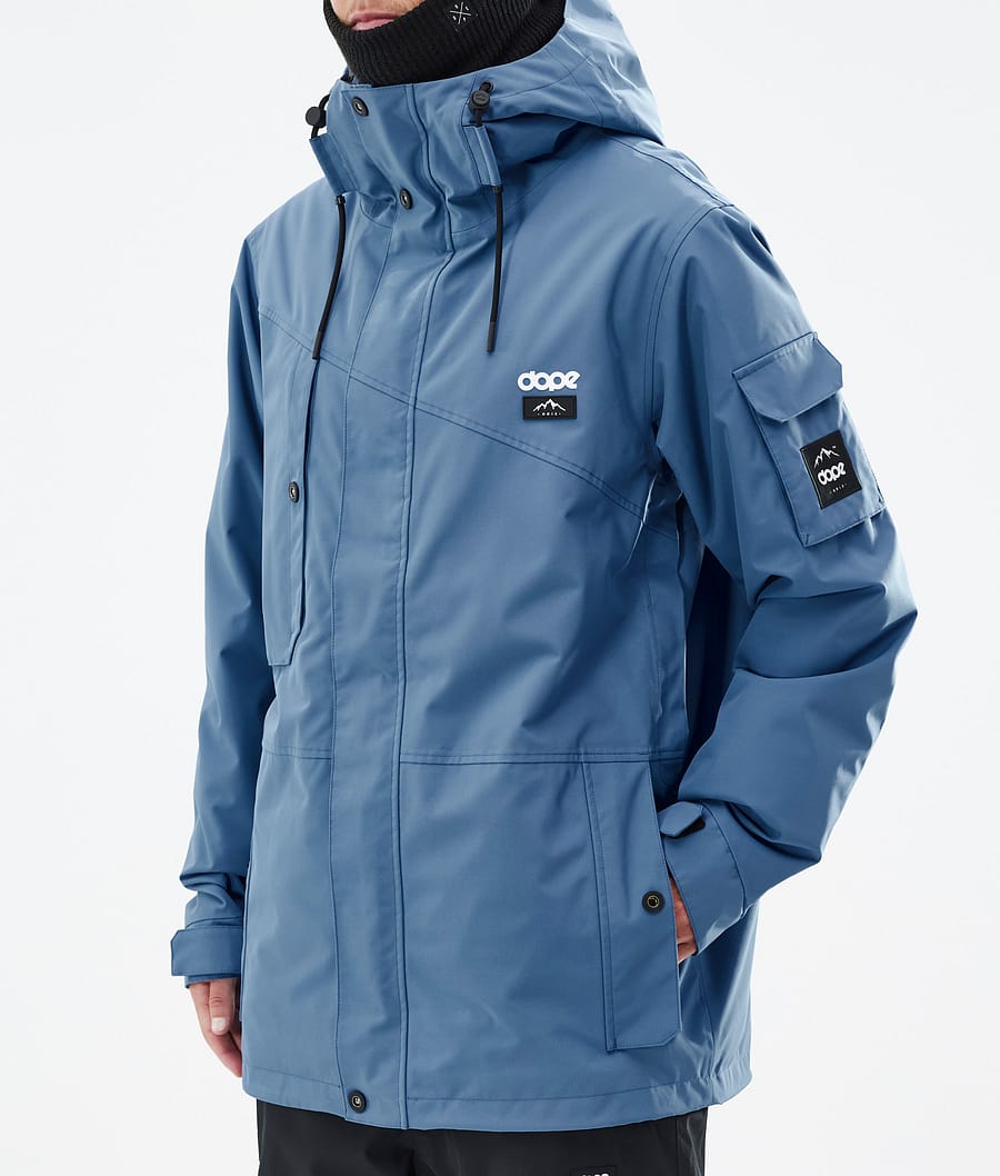 Dope Adept Snowboard Jacket Men Blue Steel | Ridestore.com