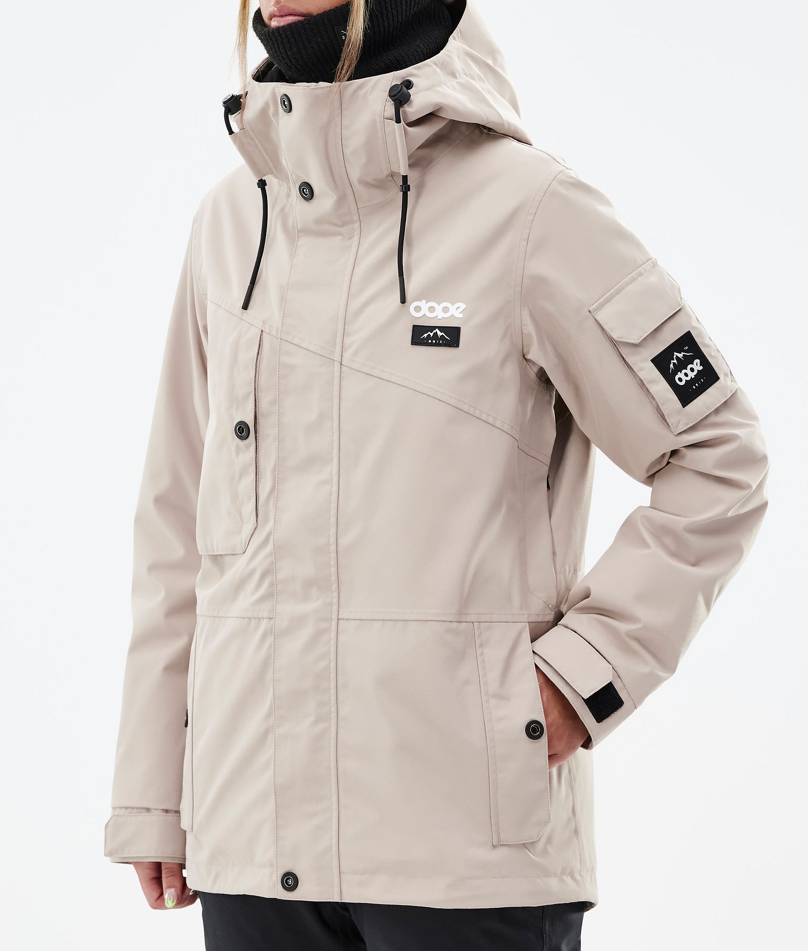 Dope Adept W Kurtka Snowboardowa Kobiety Sand - Piaskowy | Ridestore.com