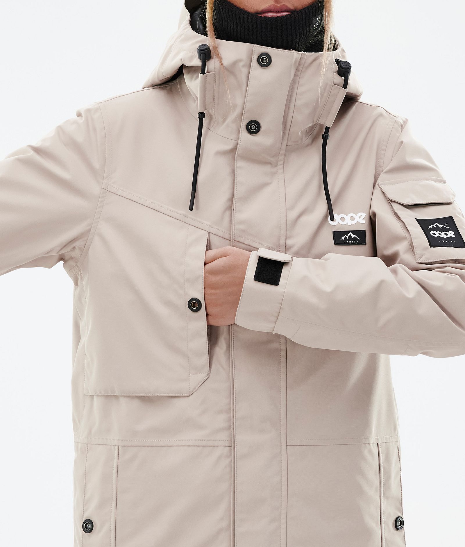 Dope Adept W Kurtka Snowboardowa Kobiety Sand - Piaskowy | Ridestore.com