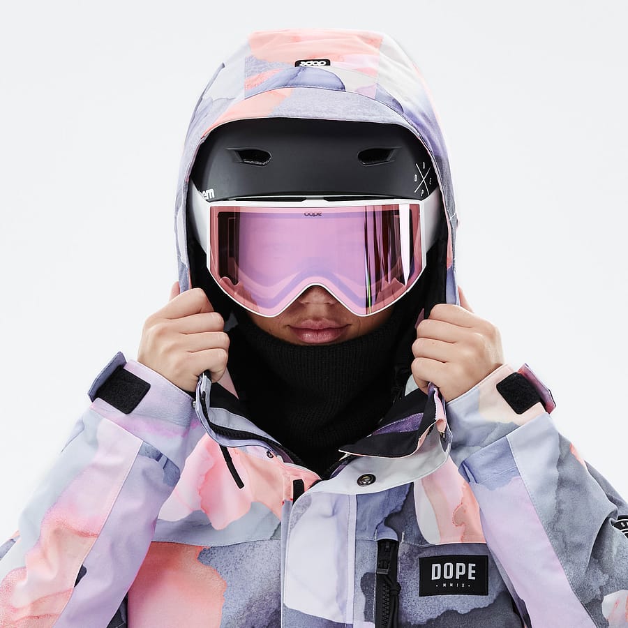 Dope Blizzard W Full Zip Chaqueta Esquí Mujer Blot Peach - Rosa ...