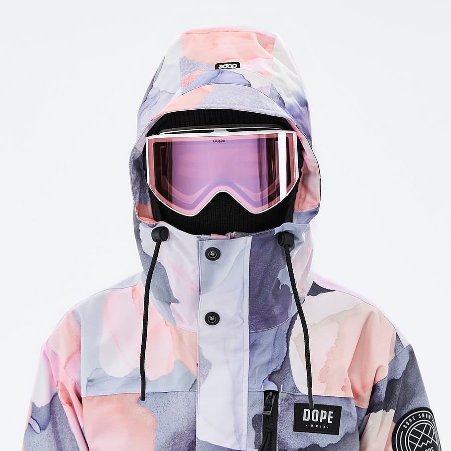 Dope Blizzard W Full Zip Kurtka Snowboardowa Kobiety Blot Peach ...