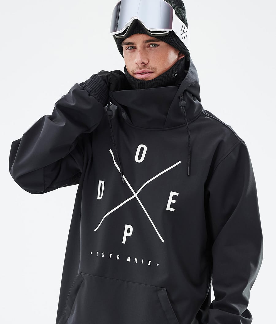 Dope Yeti Snowboard Jacket Men 2X-Up Black | Ridestore.com