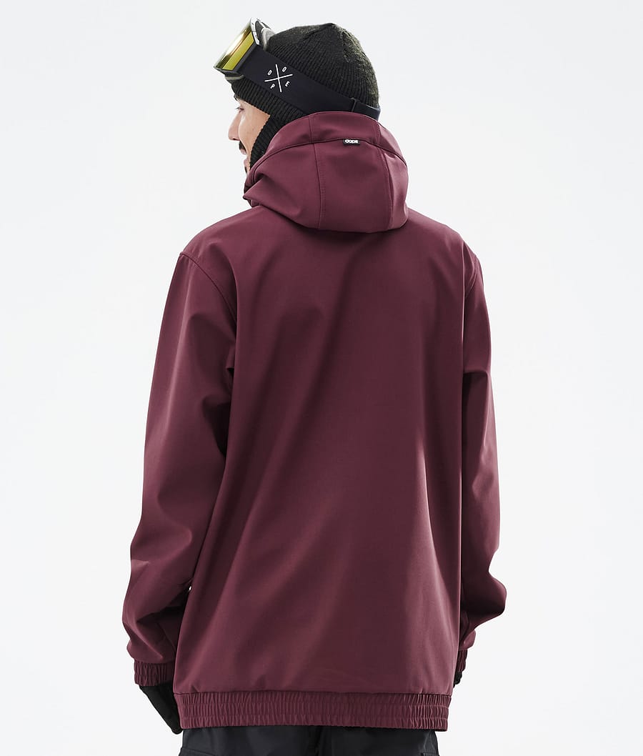Dope Yeti Giacca Snowboard Uomo 2X-Up Burgundy - Borgogna | Ridestore.com