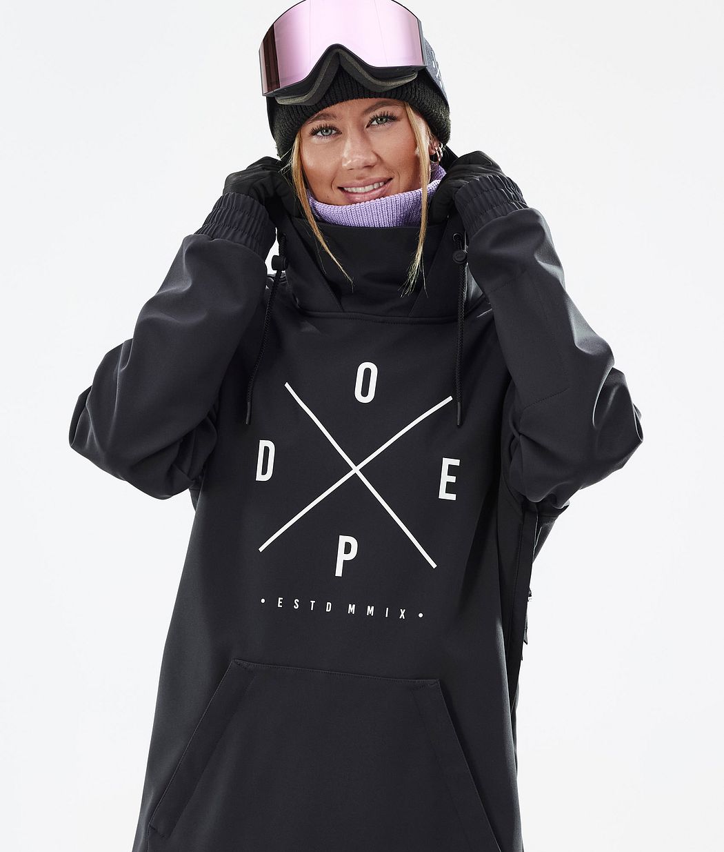 Dope Yeti W Women's Ski Jacket 2X-Up Black | Ridestore UK