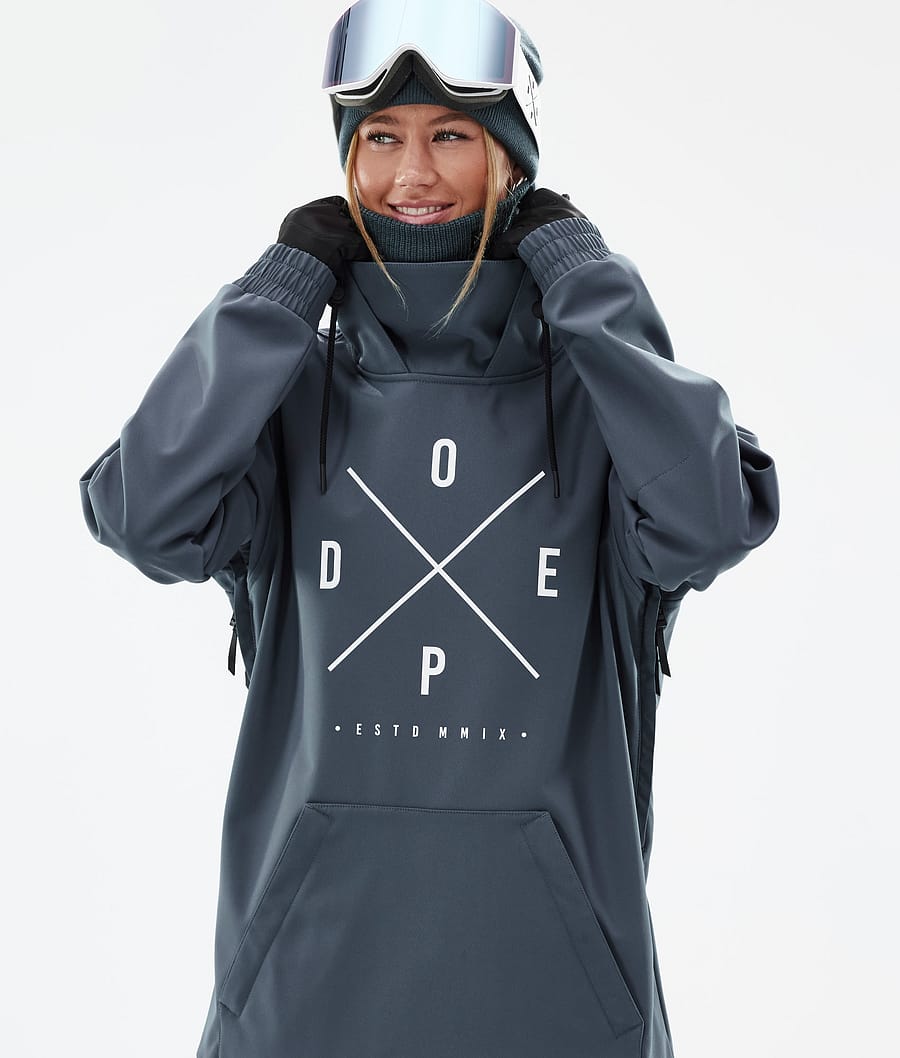 Dope Yeti W Skijacke Damen 2X-Up Metal Blue - Blau | Ridestore CH