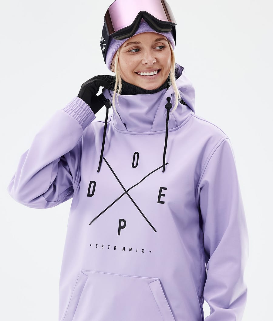 Dope Yeti W Chaqueta Esquí Mujer 2X-Up Faded Violet - Lila | Ridestore.com
