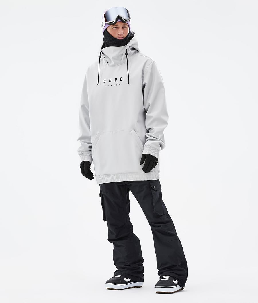Dope Yeti Snowboard Jacket Men Peak Light Grey | Ridestore UK