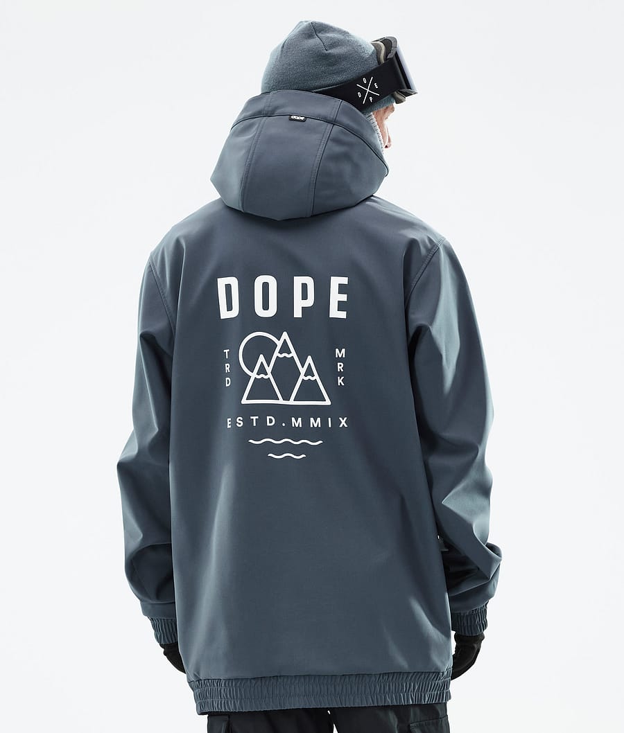 Dope Yeti Ski Jacket Men Summit Metal Blue | Ridestore.com
