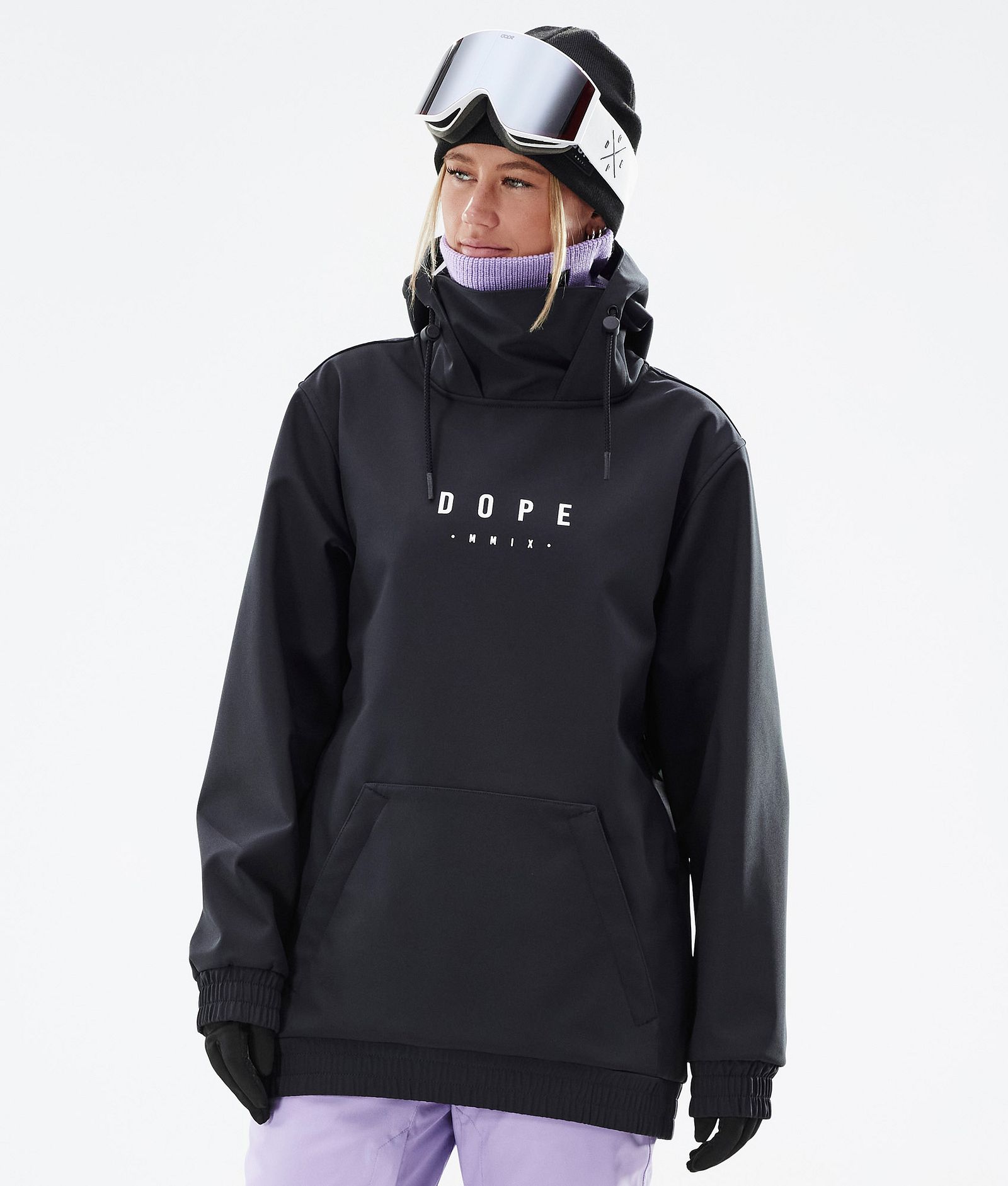 Dope Yeti W 2022 Snowboard jas Dames Peak Black - Zwart | Ridestore.com
