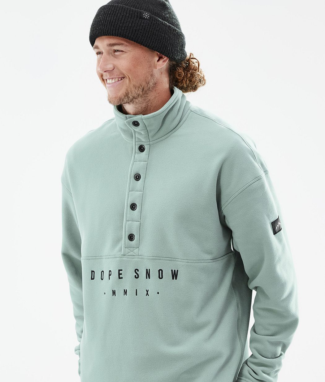 Dope Comfy Men's Fleece Sweater Faded Green | Ridestore UK