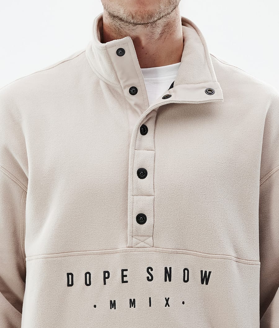 Dope Comfy Fleece Sweater Men Sand | Ridestore UK