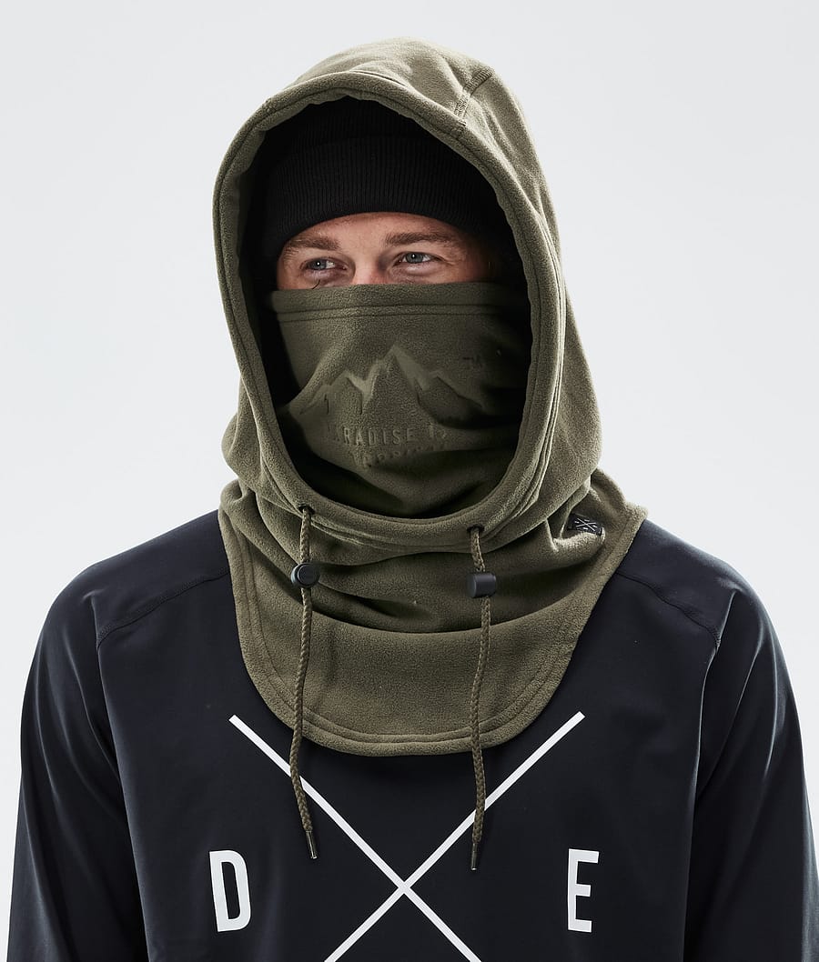 Dope Cozy Hood II Pasamontañas Hombre Olive Green - Verde | Ridestore.com