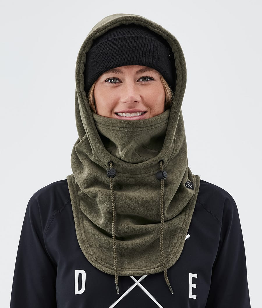 Dope Cozy Hood II Facemask Men Olive Green | Ridestore.com