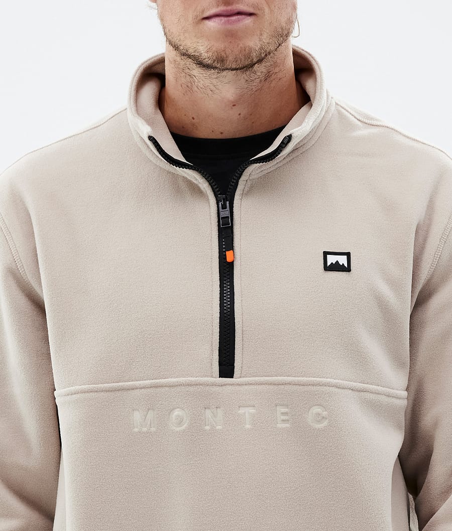 Montec Echo Fleece Trui Heren Sand - Zand | Ridestore.com