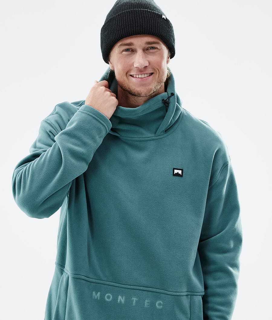 Montec Delta Men's Fleece Hoodie Atlantic | Ridestore.com