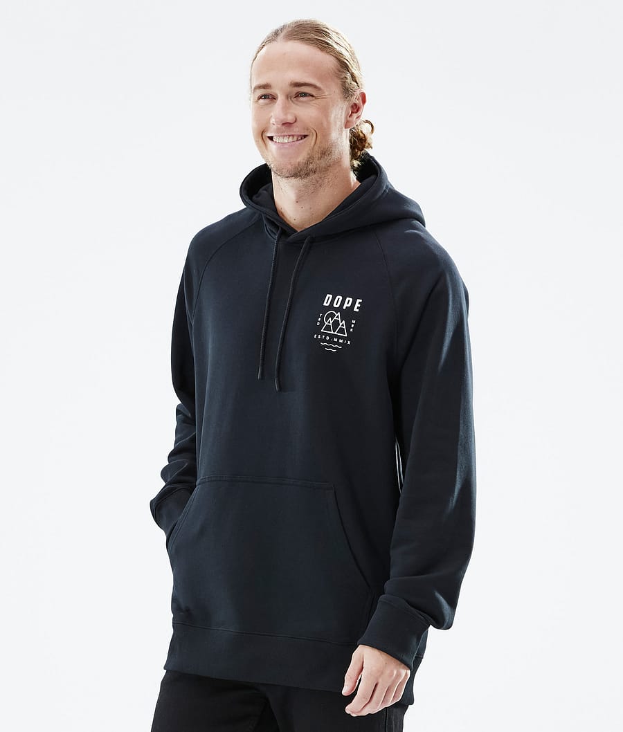 Dope Common Men's Hoodie Summit Black | Ridestore.com