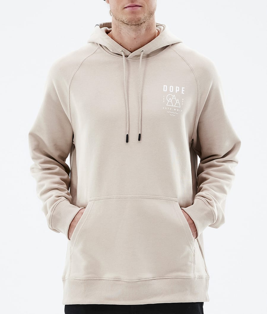 Dope Common Men's Hoodie Summit Sand | Ridestore UK