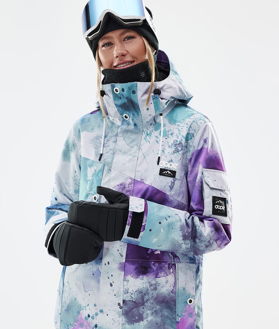 Dope Adept W Giacca Snowboard Donna Spray Green Grape - Blu | Ridestore.com