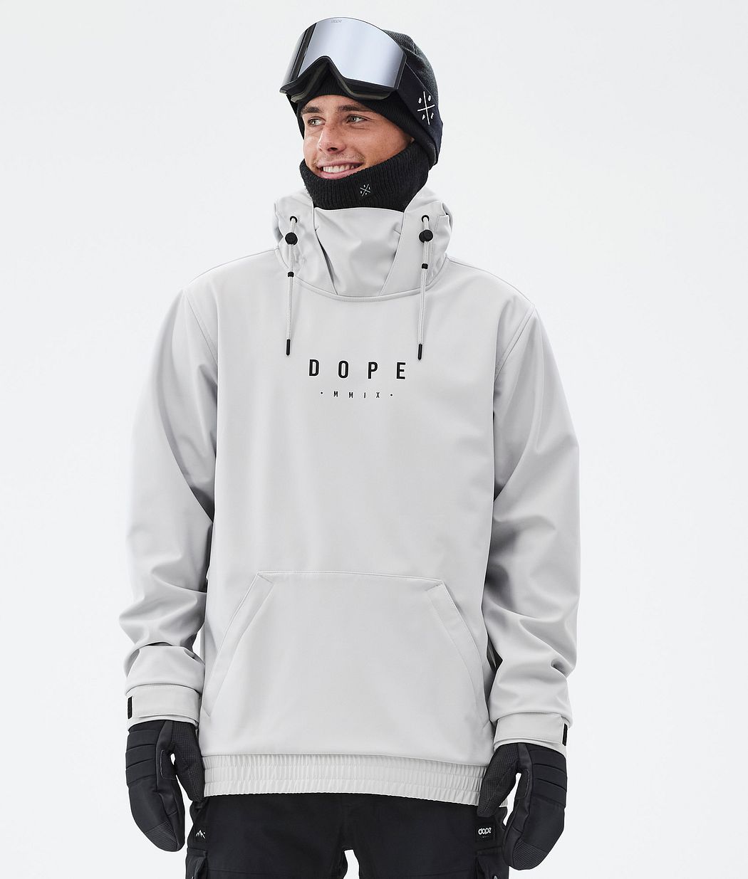 Dope Yeti Giacca Snowboard Uomo Aphex Light Grey - Grigio | Ridestore.com