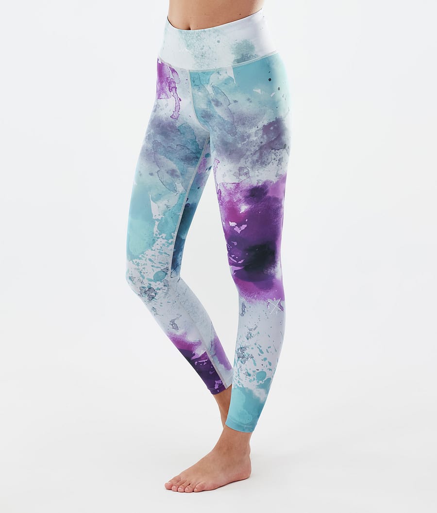 Dope Snuggle W Baselayer tights Dame 2X-Up Spray Green Grape - Blå ...