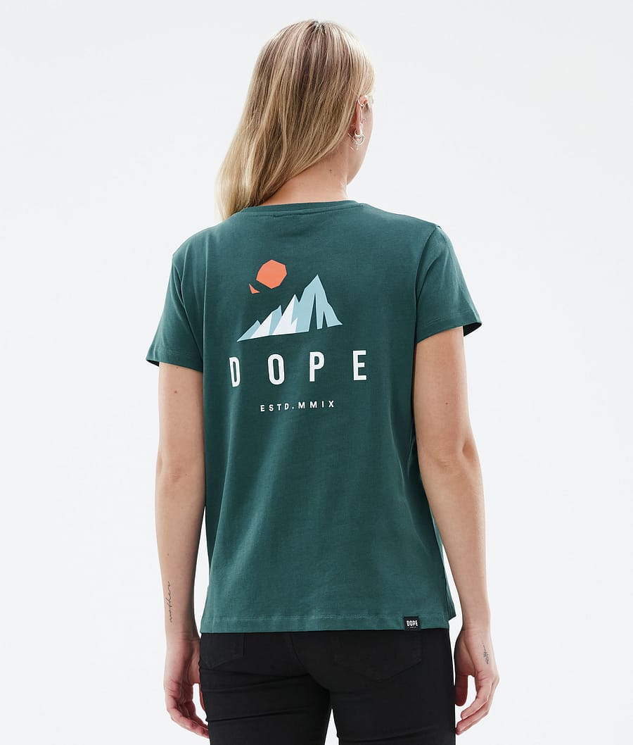 Dope Standard W T-shirt Women Ice Bottle Green | Ridestore.com