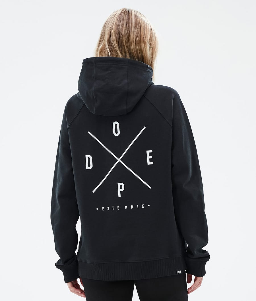 Dope Common W Hoodie Women 2X-Up Black | Ridestore UK